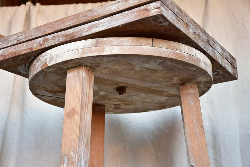 Antique French sculptor's turn table - tall – Chez Pluie
