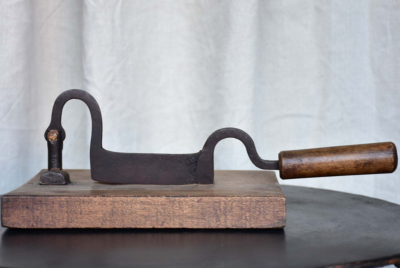 19th Century French tobacco cutter – Chez Pluie