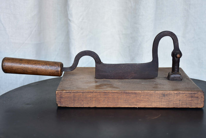 19th Century French tobacco cutter – Chez Pluie