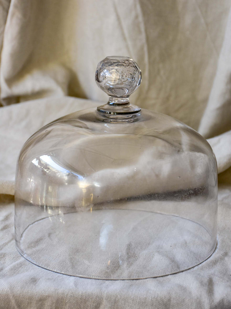 Antique French glass dome from a pâtisserie - clear – Chez Pluie