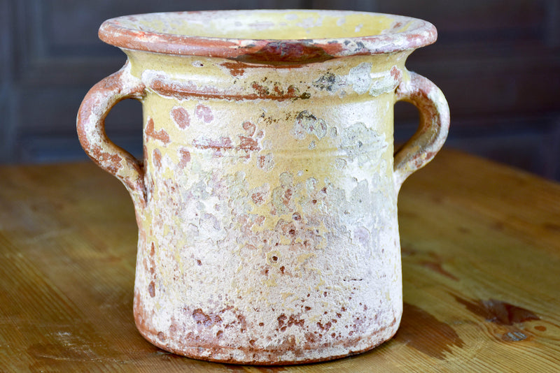 Rustic antique French preserving pot with handles – Chez Pluie