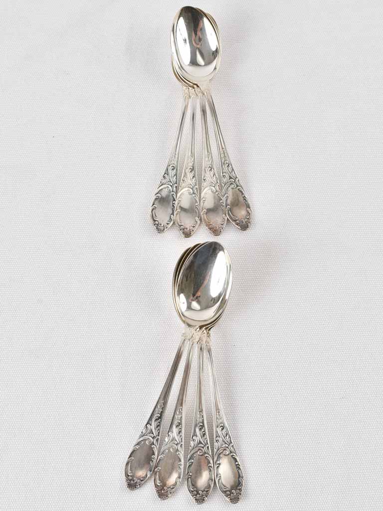 Set of French dessert spoons and forks x 8 – Chez Pluie