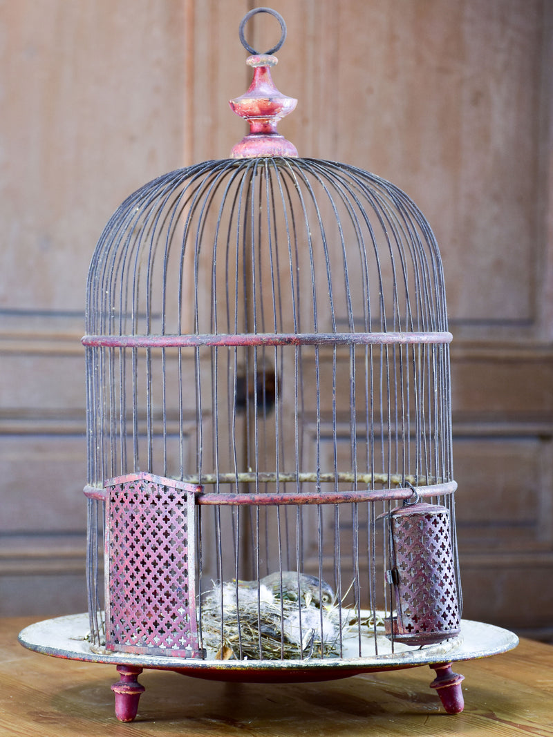 Antique French birdcage – Chez Pluie