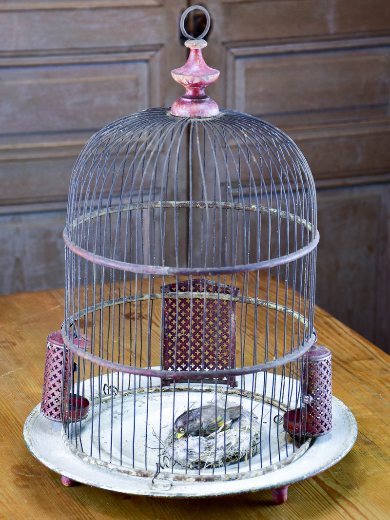 Antique French birdcage – Chez Pluie