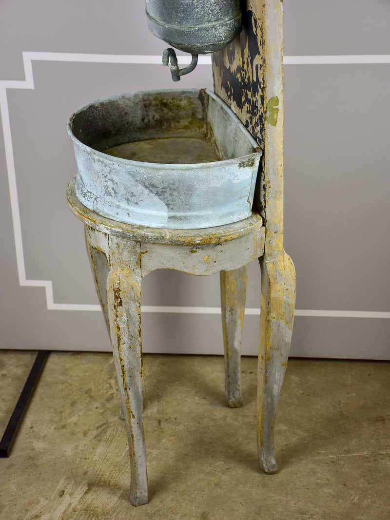 18th Century French gravity wash basin – Chez Pluie