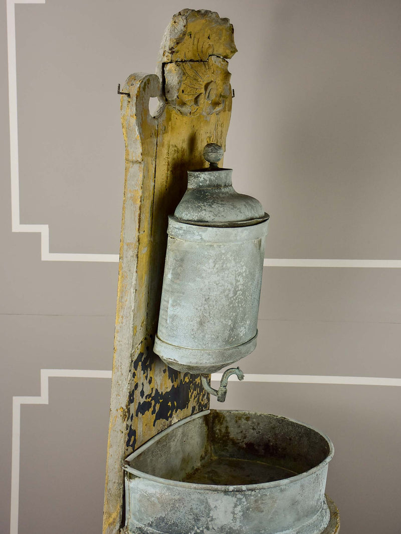 18th Century French gravity wash basin – Chez Pluie