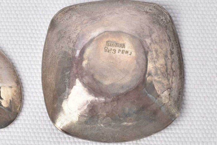 Collection of antique ashtrays for a games table 2"
