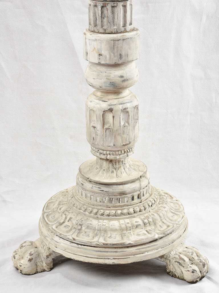 Large antique French candlestick - floor standing 70" – Chez Pluie