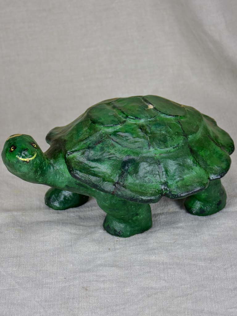 Mid-century papier mâché turtle – Chez Pluie