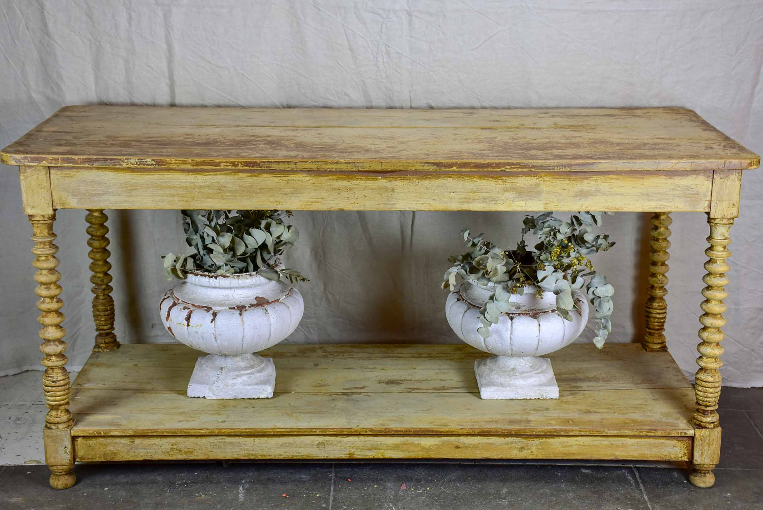 19th Century French drapery table – Chez Pluie