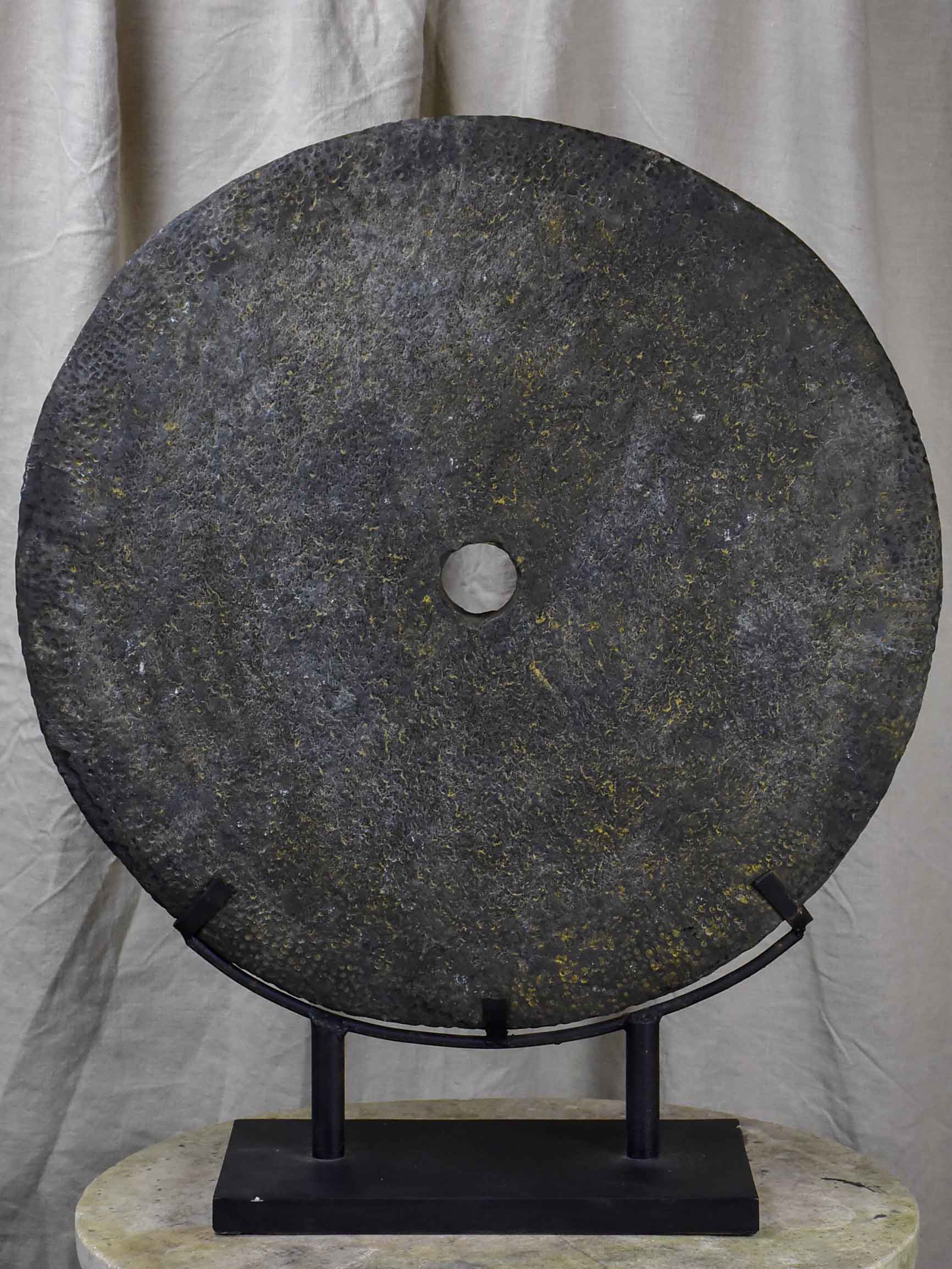 Large mounted stone disc from Papua New Guinea – Chez Pluie