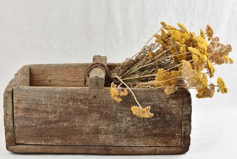 Antique French wooden trug - 22" – Chez Pluie