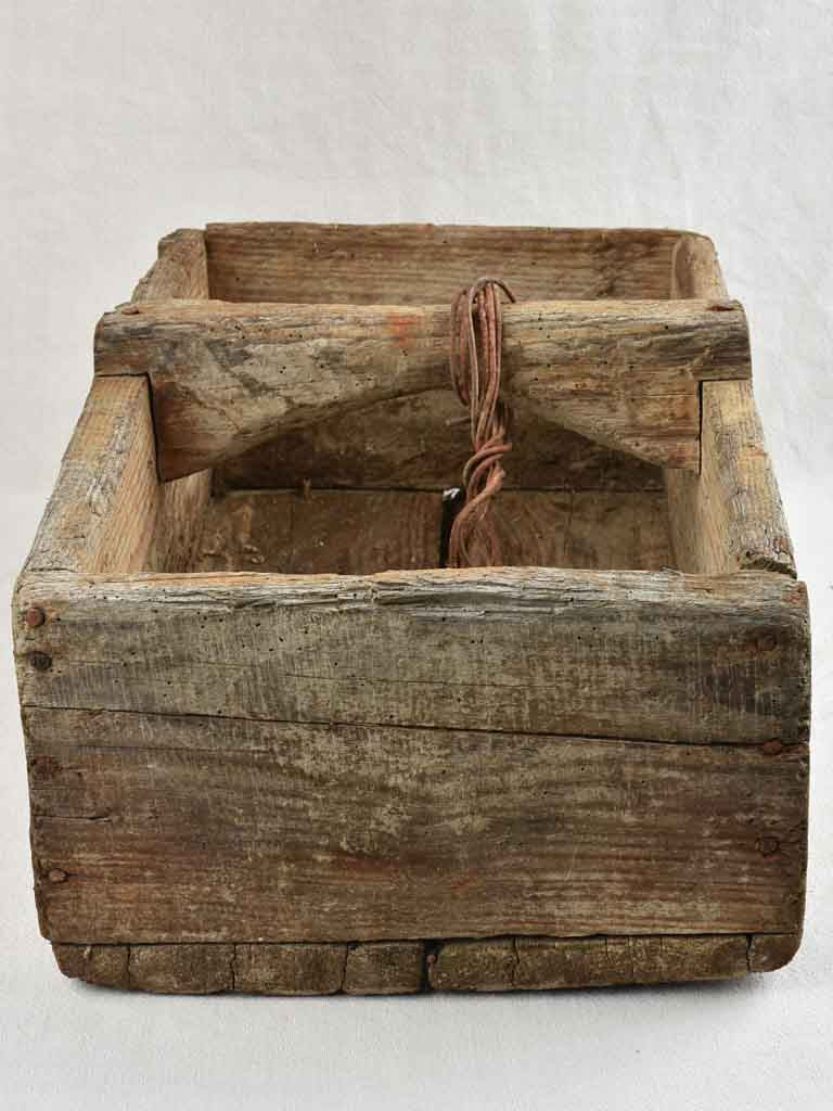 Antique French wooden trug - 22" – Chez Pluie