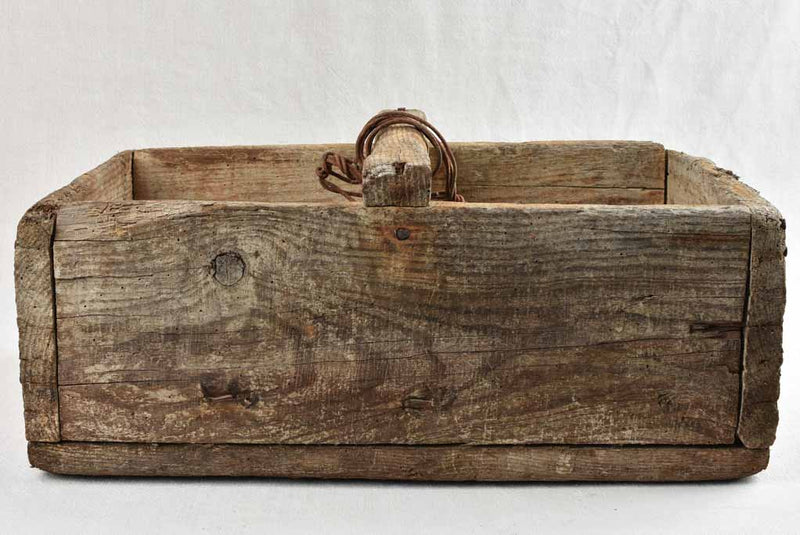 Antique French wooden trug - 22" – Chez Pluie