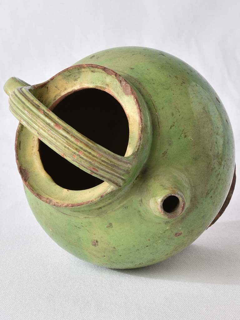 Small green pitcher - 19th century 9½" – Chez Pluie