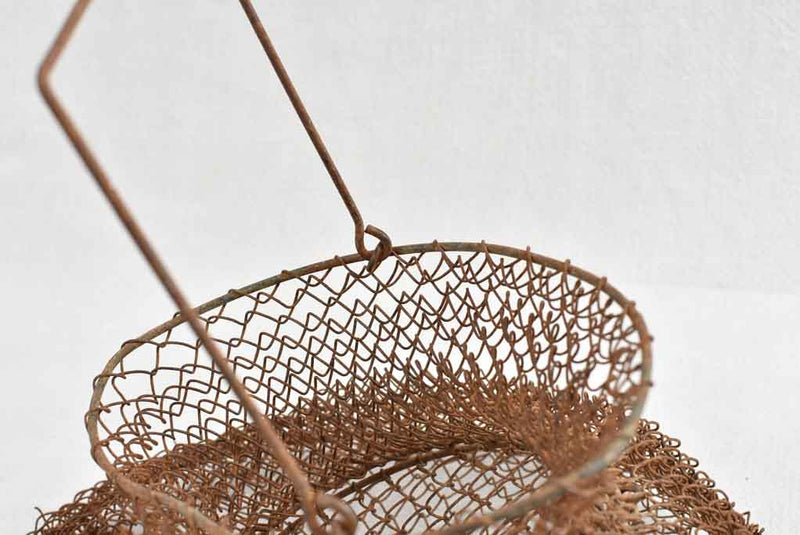 Vintage French Fishing basket - crayfish - 14½" – Chez Pluie