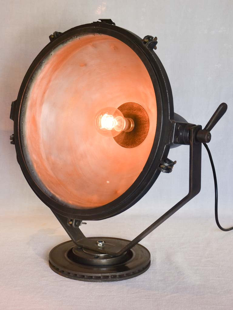 Large industrial projector lamp (2 available) – Chez Pluie