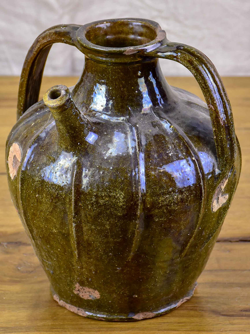 19th Century water flagon from the Auvergne - 'Buire' – Chez Pluie