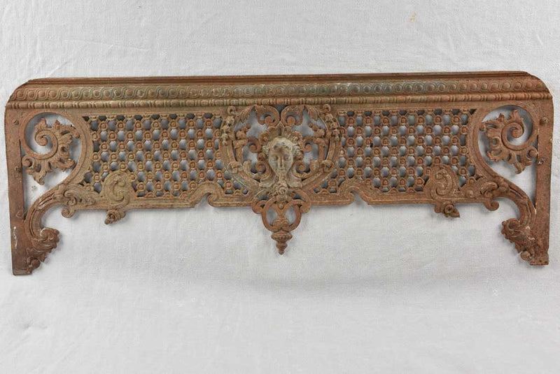 Pair of 19th century cast iron window guard rails 49½" – Chez Pluie