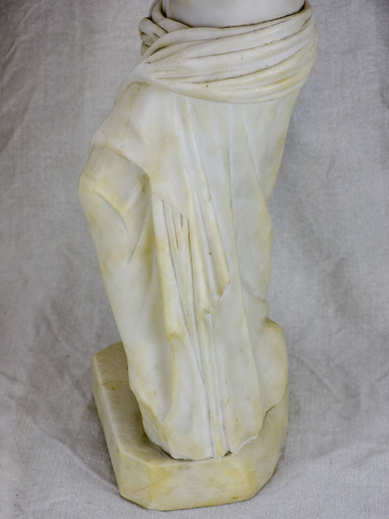 Late 19th Century marble statue of a draped woman – Chez Pluie