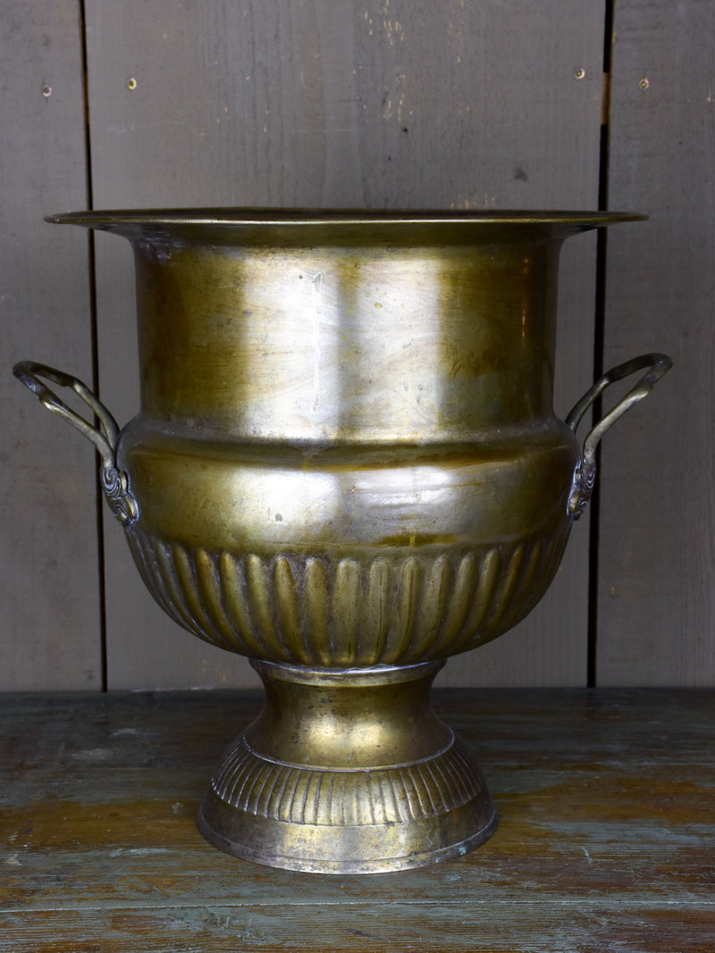 Very large antique French champagne bucket – Chez Pluie