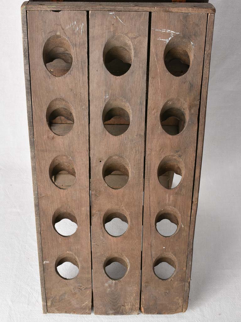 Antique bottle display stand - A frame 30 bottle capacity – Chez Pluie