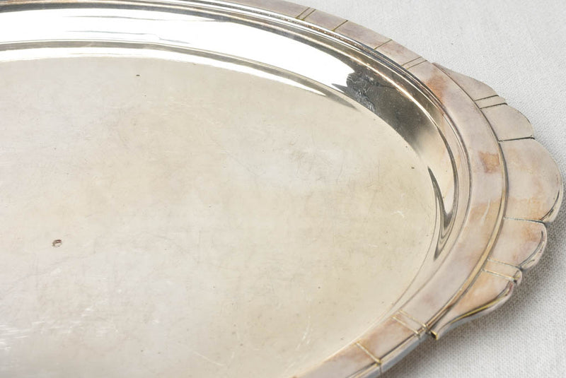Silverplate Art Deco tea and coffee service w/ platter – Chez Pluie