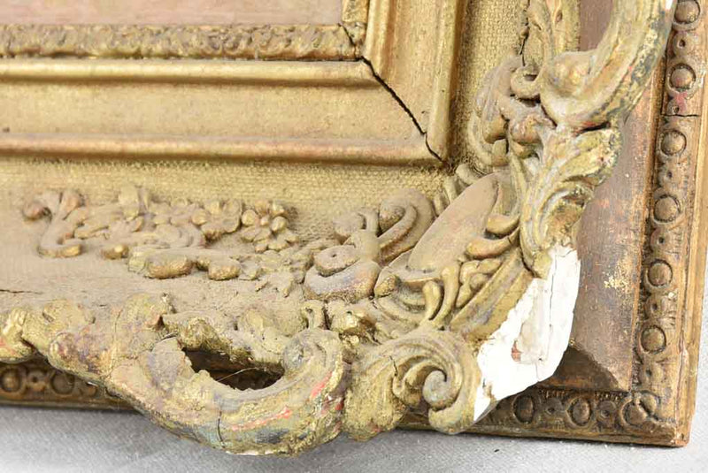 19th century mountain landscape w/ cows - L. Schmidt 20½" x 22½" – Chez ...