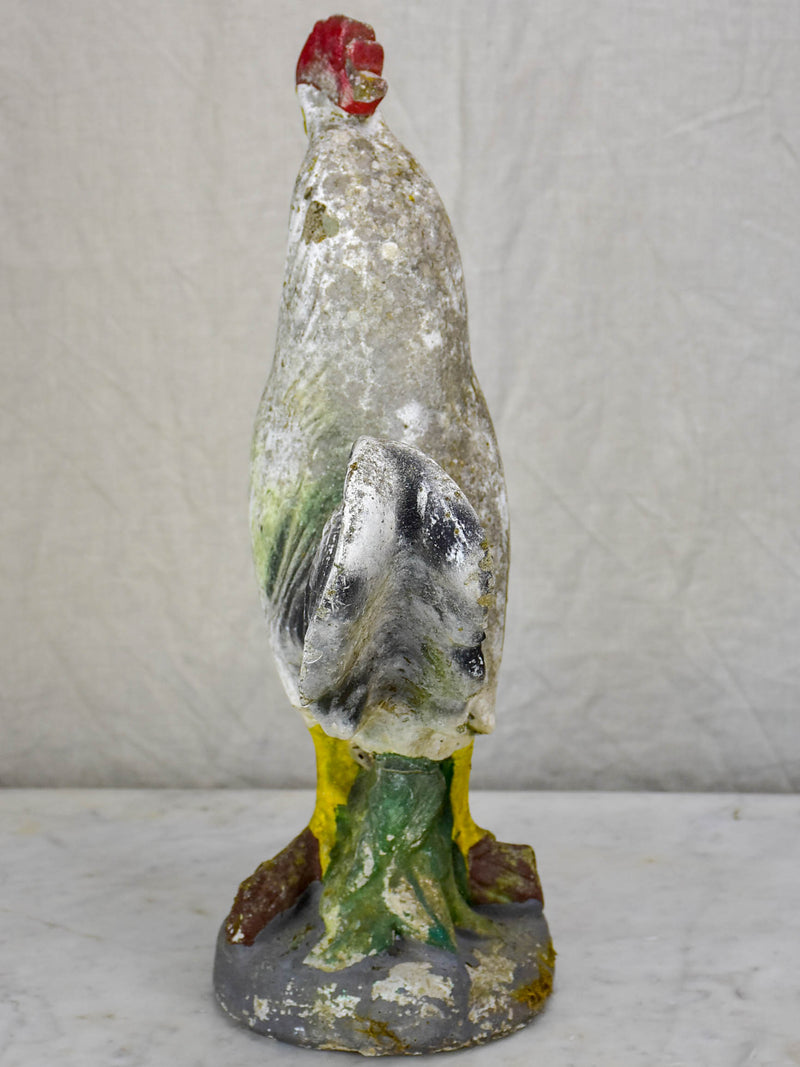 Mid-Century French cement rooster – Chez Pluie