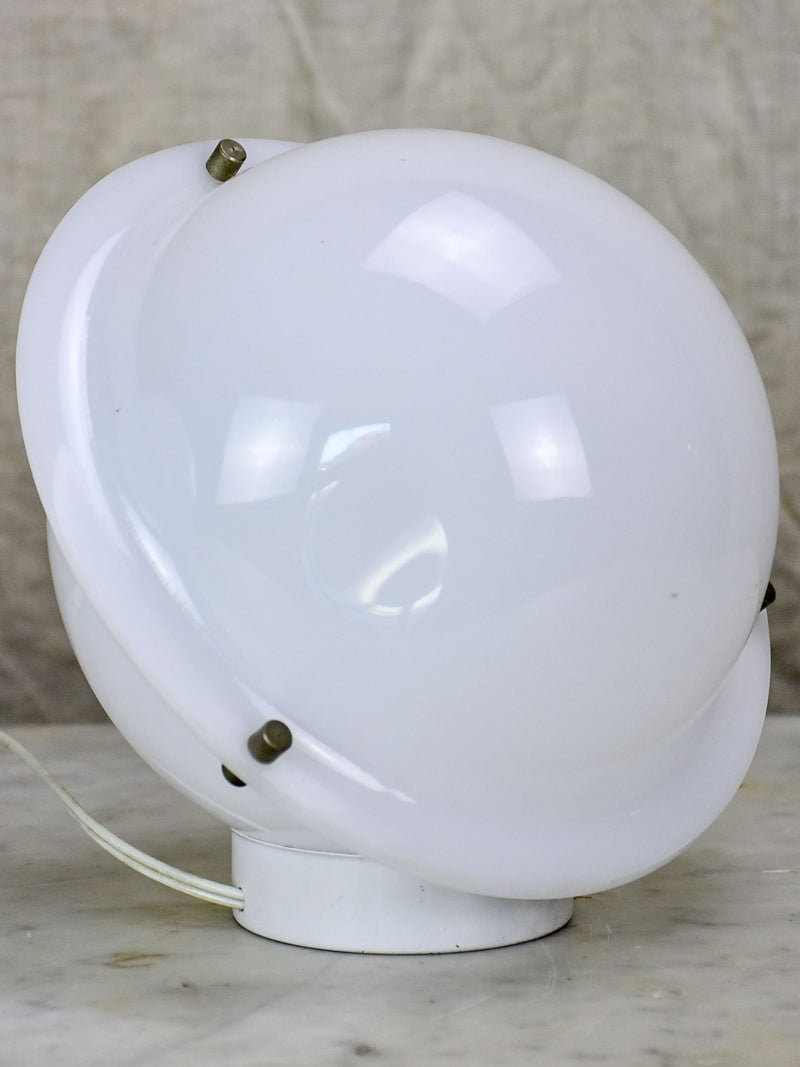 Pair of 1970's French opaque perspex table lamps – Chez Pluie
