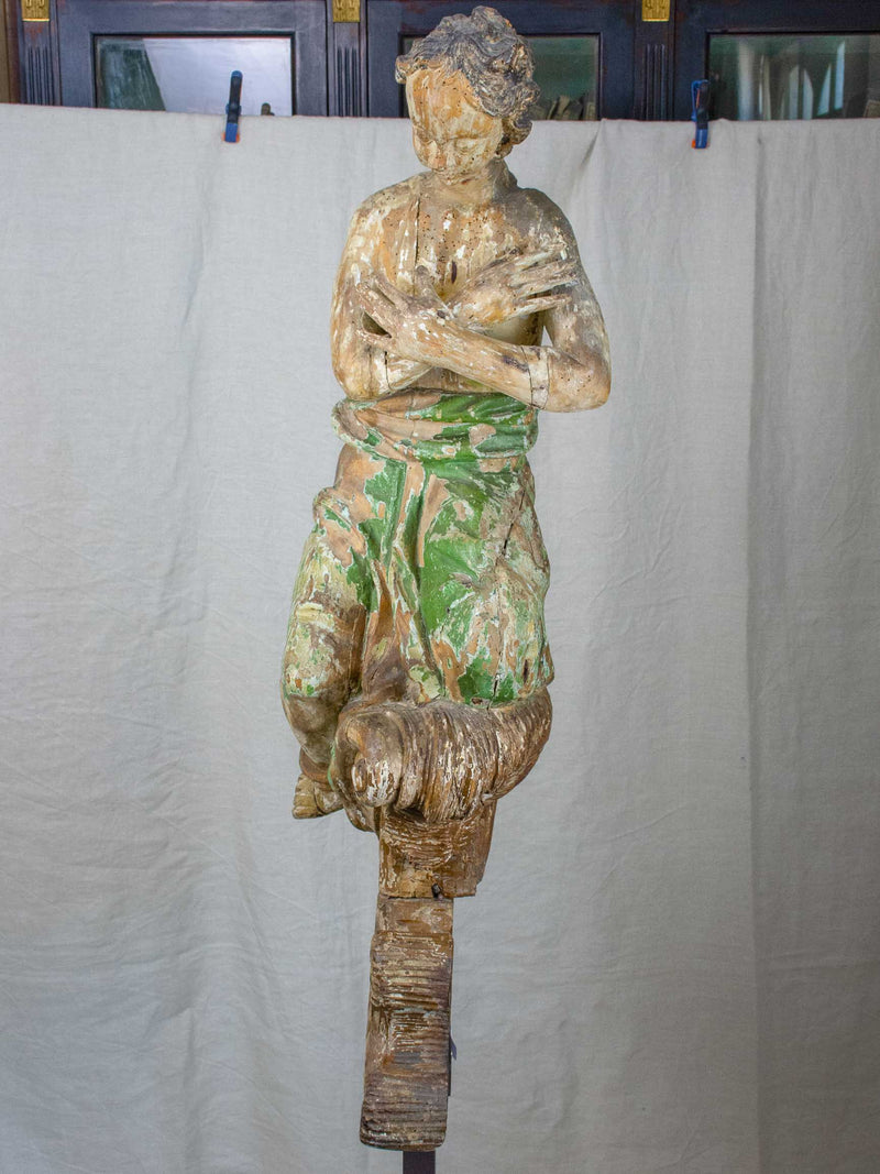 17th Century Bow statue - figure of a female – Chez Pluie