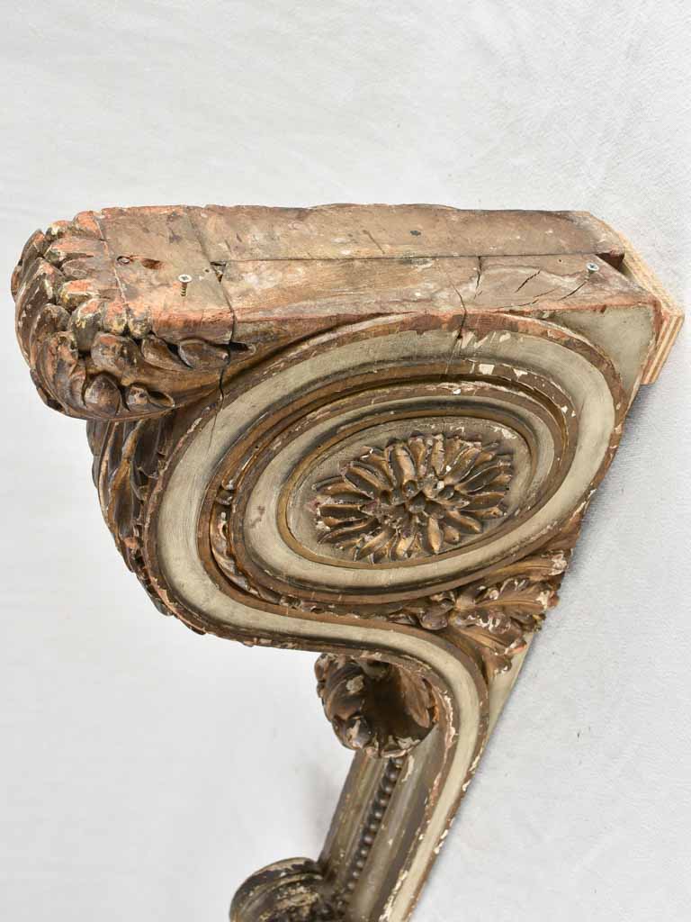 Pair of large 18th century Louis XVI console brackets - 29½" – Chez Pluie