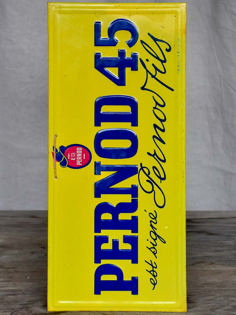 Vintage French enamel Pernod plaques – Chez Pluie