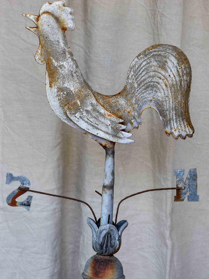 Late 19th Century French weather vane with rooster – Chez Pluie