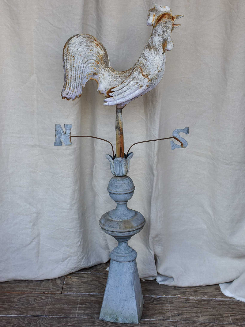 Late 19th Century French weather vane with rooster – Chez Pluie
