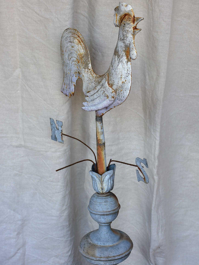 Late 19th Century French weather vane with rooster – Chez Pluie