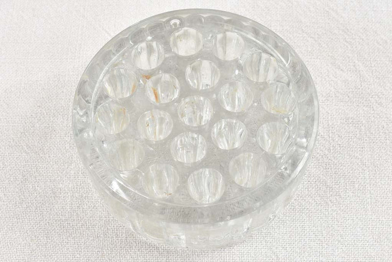 Vintage flower support for vase 5"