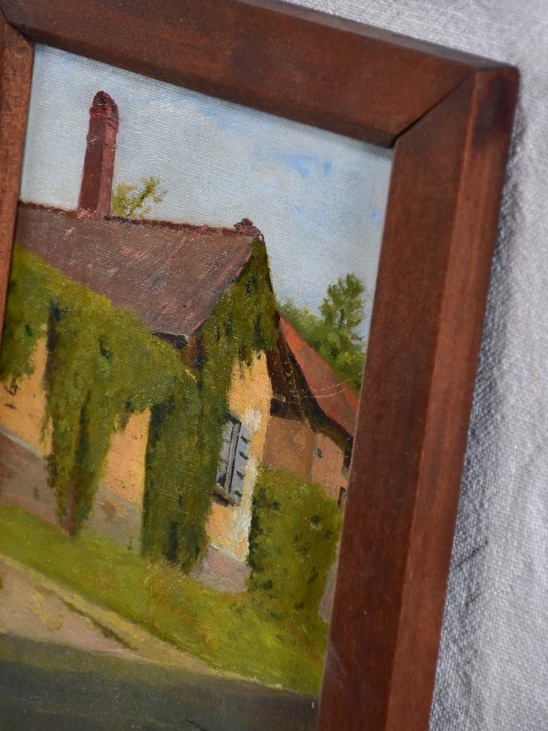 1/2 Small urban landscape - Frédéric Christol 8¾" x 11" – Chez Pluie