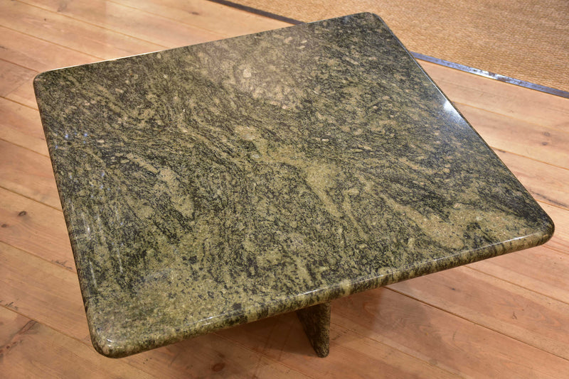 Vintage square coffee table - granite – Chez Pluie