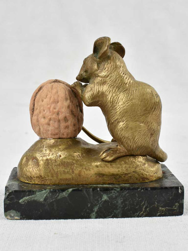 Antique bronze sculpture of a mouse - Clovis-Edmond Masson (1838-1913)