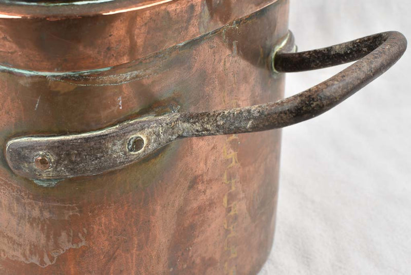 18th century copper 'daubière' – Chez Pluie
