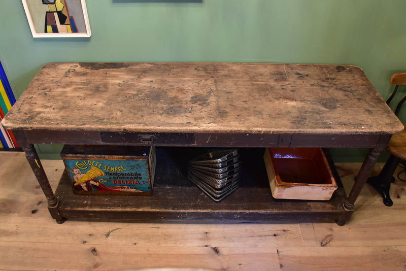 Antique French draper's table – Chez Pluie