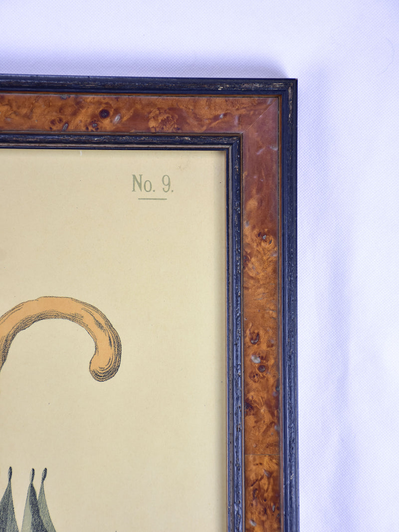 Four antique advertising posters – Chez Pluie