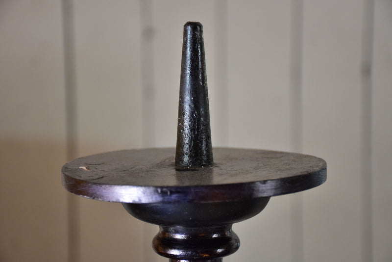 Six extra-large carved French candlesticks – Chez Pluie