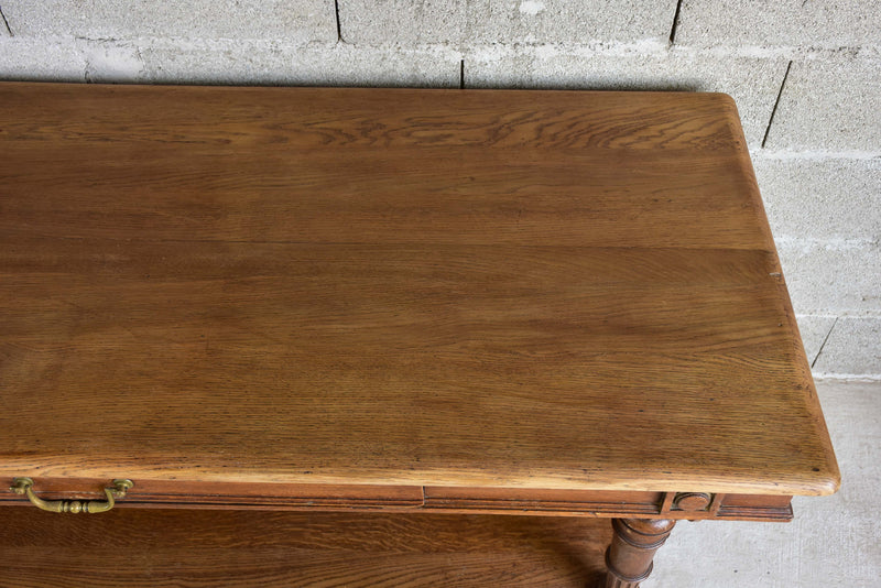 Small antique French drapery table – Chez Pluie