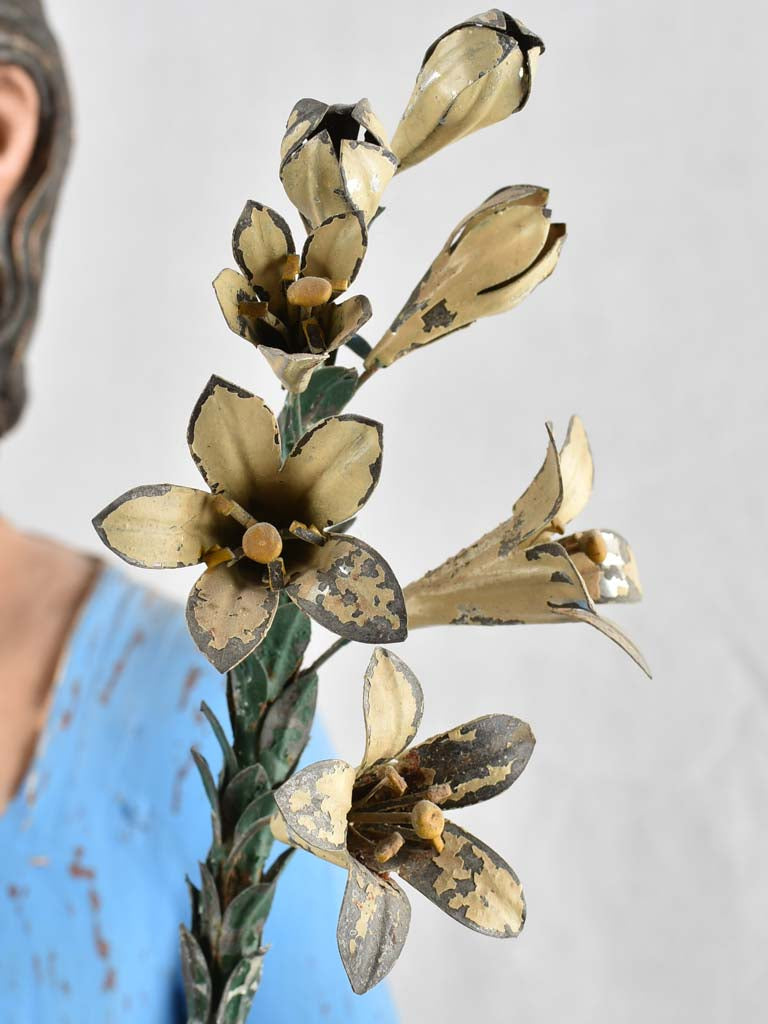 18th-century Capipote sculpture of Saint Joseph 45¼" – Chez Pluie