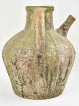 18th century walnut oil pitcher with green patina 12½" – Chez Pluie