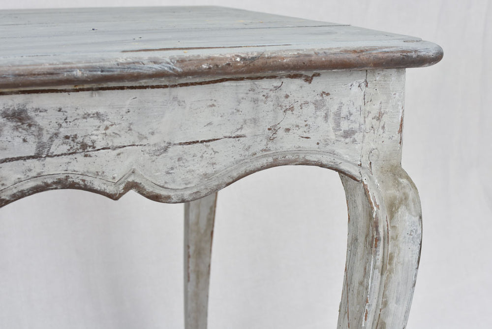 Louis XV table with gray patina