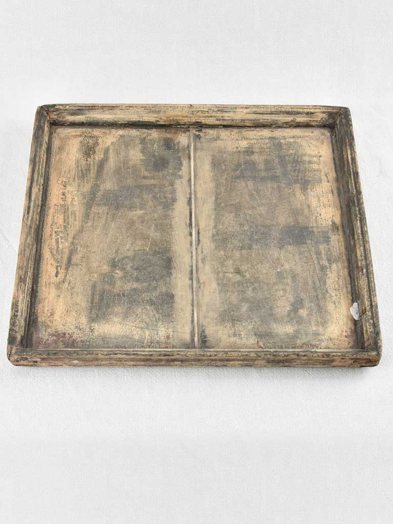 Rustic rectangular wooden tray 19" – Chez Pluie