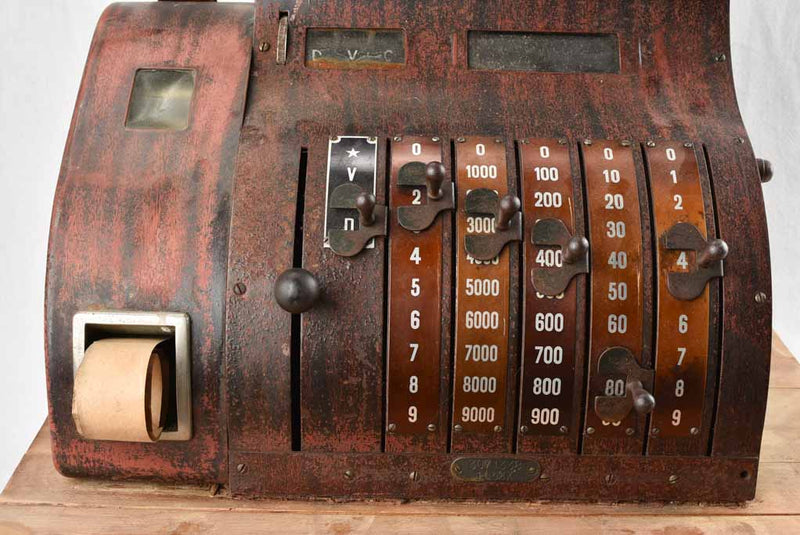 Antique French cash register – Chez Pluie